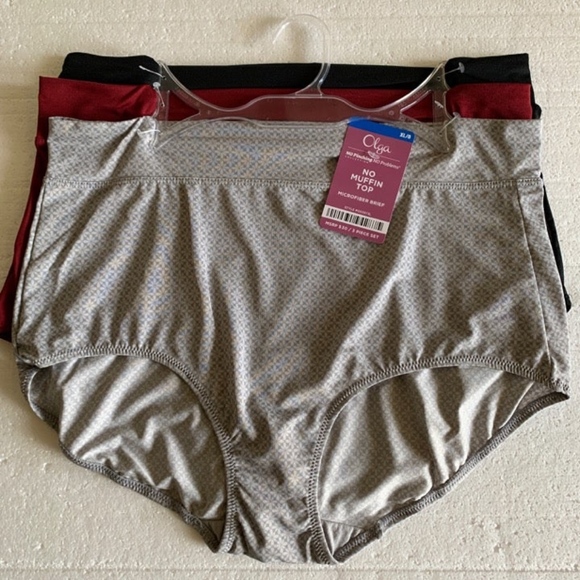 Olga | Intimates & Sleepwear | Olga No Muffin Top Briefs Panties 2xl9 ...
